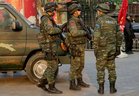 Heavily Armed Paramilitary Urban Commando Units Editorial Stock Photo ...