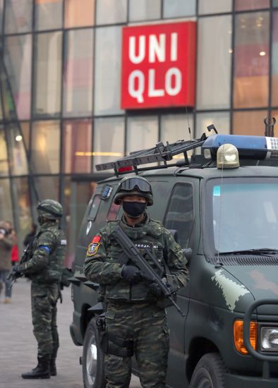 Heavily Armed Paramilitary Urban Commando Units Editorial Stock Photo ...