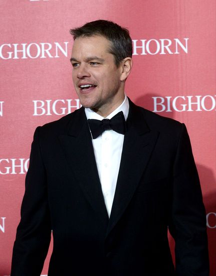 Actor Matt Damon Attends 27th Annual Editorial Stock Photo - Stock ...