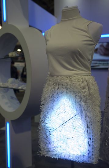 3d Printed Skirt Led Lights By Editorial Stock Photo - Stock Image ...