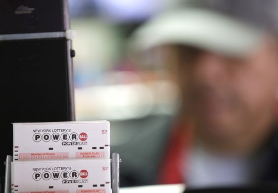 Powerball Lottery Cards On Display Check Editorial Stock Photo - Stock ...