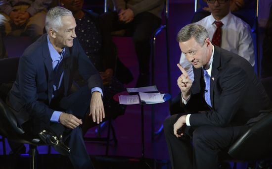 Democratic Presidential Candidate Martin Omalley R Editorial Stock Photo - Stock Image ...