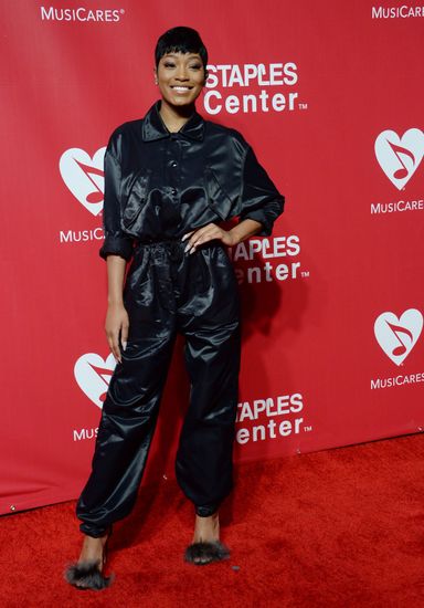 Actress Keke Palmer Arrives Musicares Person Editorial Stock Photo ...