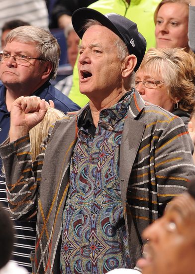 Actor Bill Murray Cheers On Xavier Editorial Stock Photo - Stock Image ...