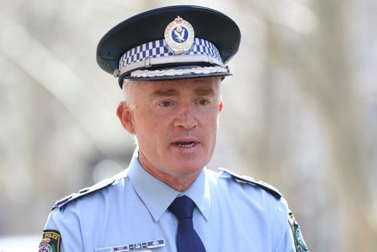 Deputy Commissioner Mal Lanyon Metropolitan Field Editorial Stock Photo ...