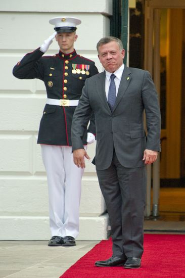 His Majesty Al Sharif Abdullah Bin Editorial Stock Photo - Stock Image ...