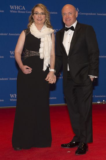 Mark Kelly Wife Gabrielle Giffords Arrive Editorial Stock Photo - Stock ...