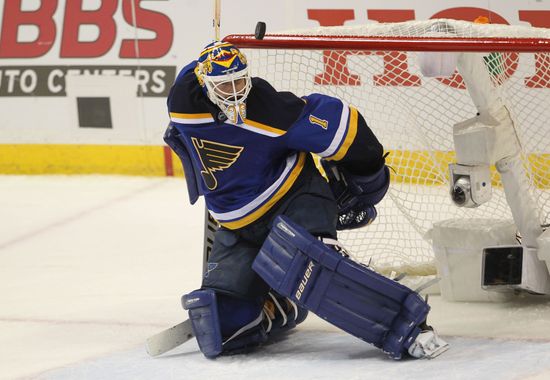 St Louis Blues Goaltender Brian Elliott Editorial Stock Photo - Stock ...