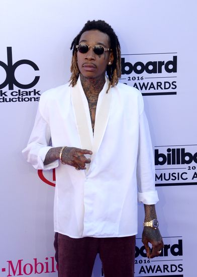 Singer Wiz Khalifa Attends Annual Billboard Editorial Stock Photo ...