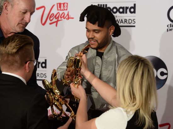 Singer Weeknd Appears Backstage His 8 Editorial Stock Photo - Stock ...