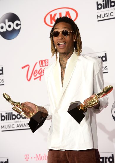 Singer Wiz Khalifa Appears Backstage Top Editorial Stock Photo - Stock ...