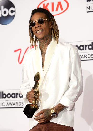 Singer Wiz Khalifa Appears Backstage Top Editorial Stock Photo - Stock ...