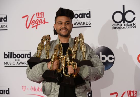 Singer Weeknd Appears Backstage His 8 Editorial Stock Photo - Stock ...