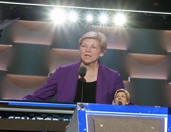 Sen Elizabeth Warren Dma Rehearses Her Editorial Stock Photo - Stock ...