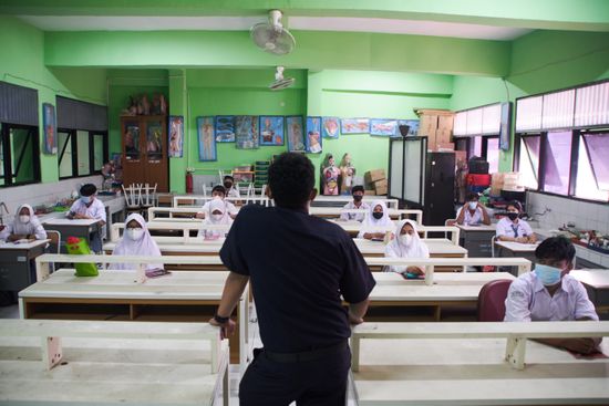 Students School Sman 20 Jakarta Attend Editorial Stock Photo - Stock ...