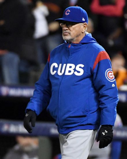 Chicago Cubs Joe Maddon Manager Walks Editorial Stock Photo - Stock ...