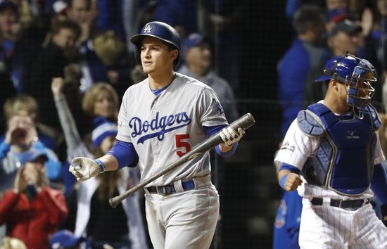 Los Angeles Dodgers Corey Seager Strikes Editorial Stock Photo - Stock Image | Shutterstock