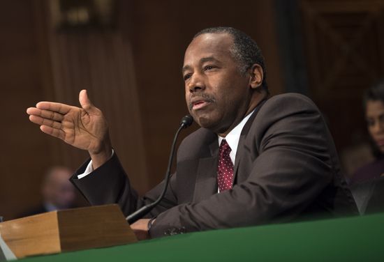 Ben Carson Testifies During His Senate Editorial Stock Photo - Stock ...