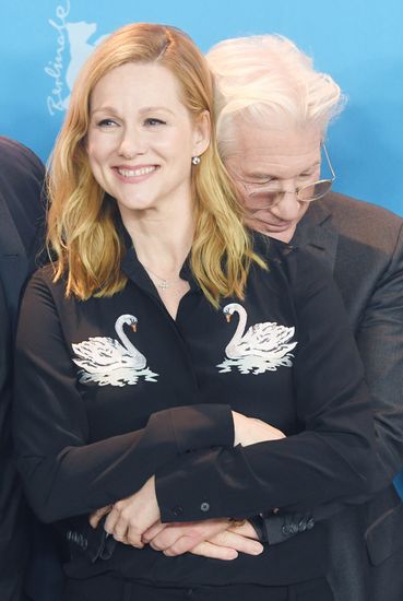 American Actress Laura Linney Actor Richard Editorial Stock Photo ...