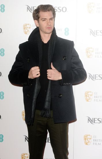 British Actor Andrew Garfield Attends Bafta Editorial Stock Photo ...