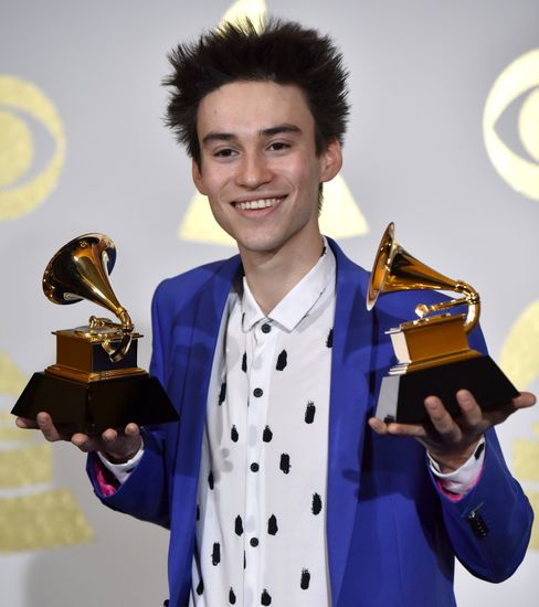 Jacob Collier Appears Backstage His Awards Editorial Stock Photo ...