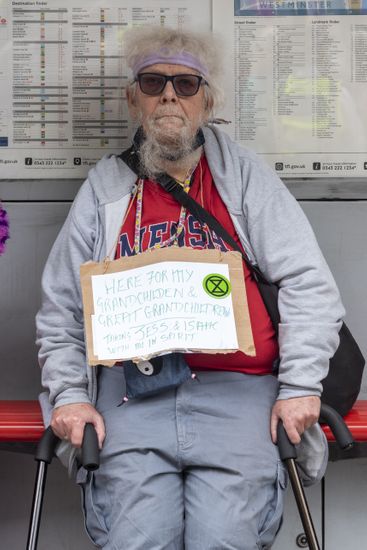 Activist Wears Sign Around His Neck Editorial Stock Photo - Stock Image ...
