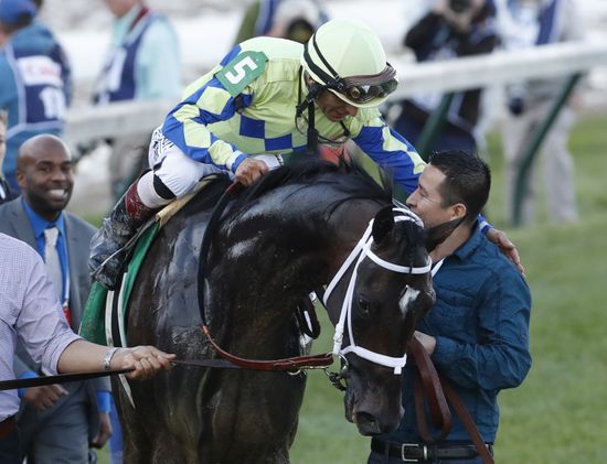 Jockey John Velazquez Aboard Always Dreaming Editorial Stock Photo ...
