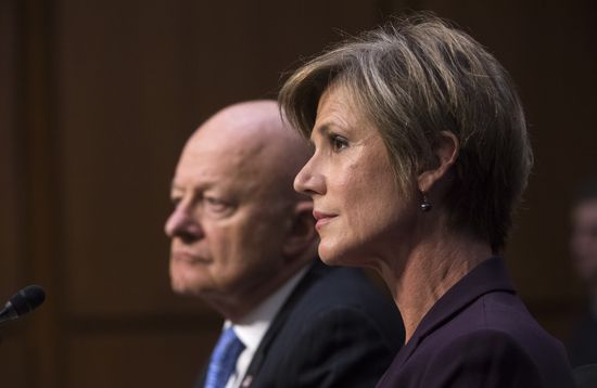Sally Yates Former Acting Attorney General Editorial Stock Photo ...