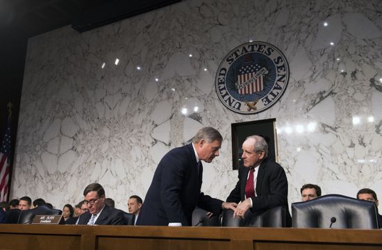 Senate Intelligence Committee Chairman Richard Burr Editorial Stock ...