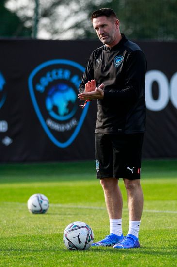 Robbie Keane Coach World Xi During Editorial Stock Photo - Stock Image ...