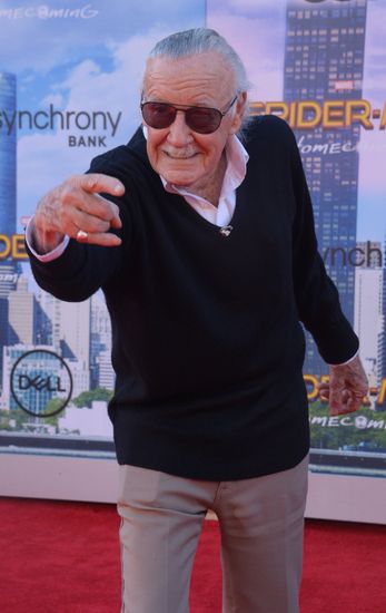Stan Lee American Comicbook Writer Editor Editorial Stock Photo - Stock ...