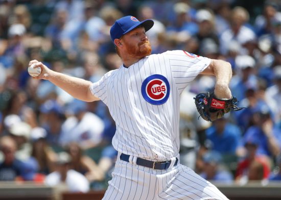 Chicago Cubs Starting Pitcher Eddie Butler Editorial Stock Photo ...