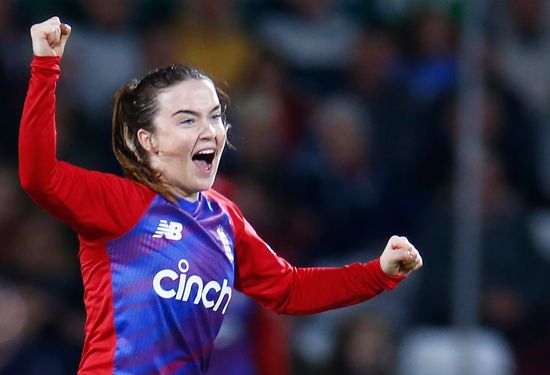 England Womens Mady Villiers Celebrates After Editorial Stock Photo ...
