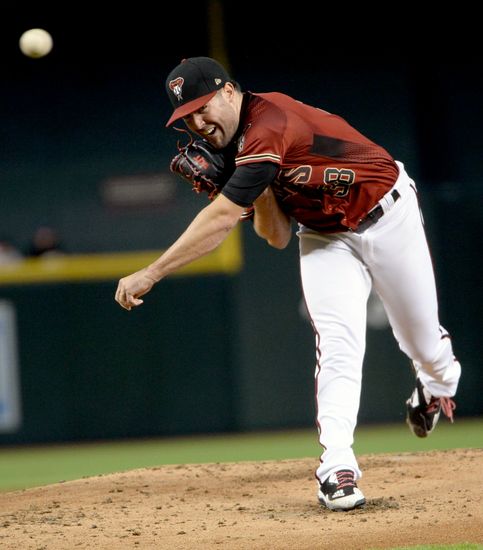 Arizona Diamondbacks Starting Pitcher Robbie Ray Editorial Stock Photo ...
