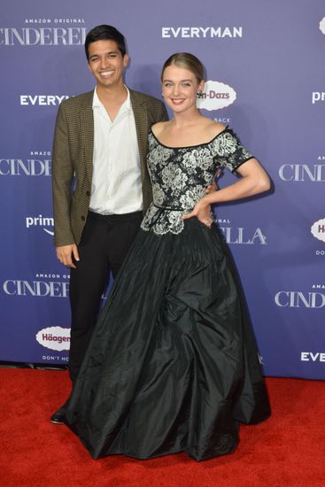 Luke Latchman Tallulah Greive Attend Cinderella Editorial Stock Photo ...