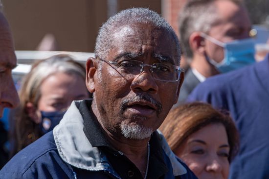Congress Member Gregory Meeks Speaks Press Editorial Stock Photo ...