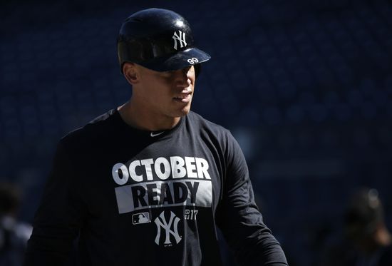 New York Yankees Aaron Judge Wears Editorial Stock Photo - Stock Image ...