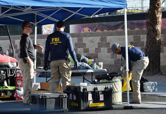 Fbi Agents Prepare Enter Site Sundays Editorial Stock Photo - Stock ...