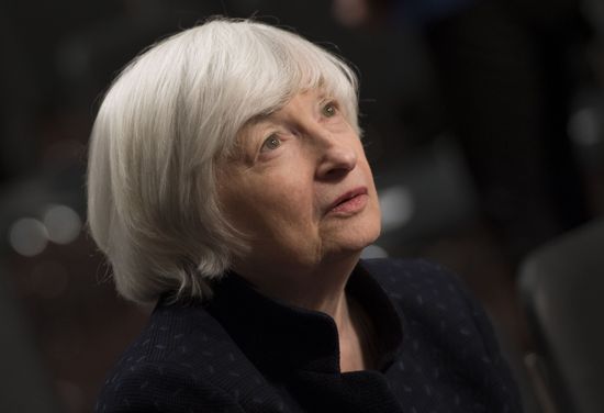 Federal Reserve Chair Janet Yellen Prior Editorial Stock Photo - Stock ...