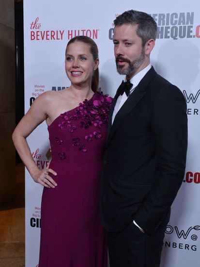 Actress Amy Adams Her Husband Darren Editorial Stock Photo - Stock ...