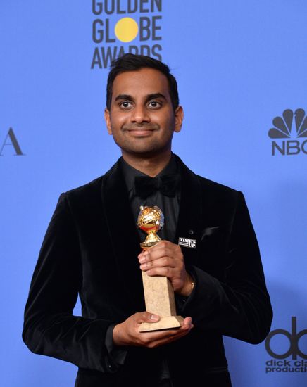 Actor Aziz Ansari Appears Backstage After Editorial Stock Photo - Stock ...