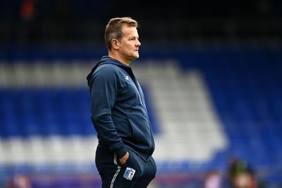 Mark Cooper Manager Barrow Editorial Stock Photo - Stock Image ...