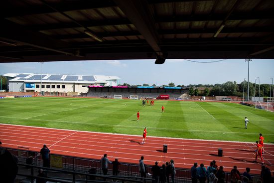 Newport Stadium During U18 International Friendly Editorial Stock Photo ...