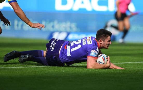 Ethan Havard Wigan Warriors Scores His Editorial Stock Photo - Stock ...