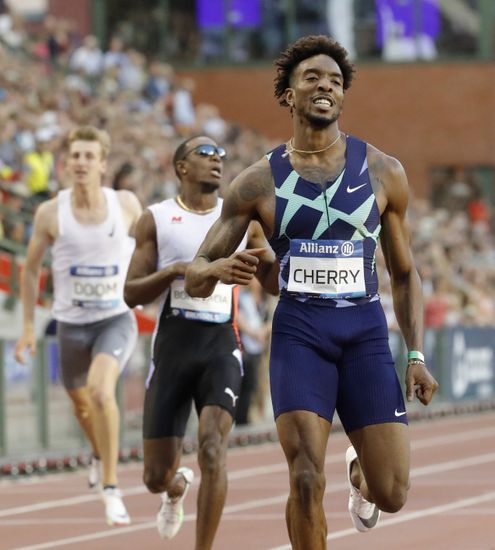 Michael Cherry Usa Action Win 400m Editorial Stock Photo - Stock Image ...