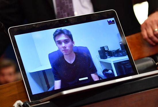 David Hogg Student Who Survived Marjory Editorial Stock Photo - Stock ...