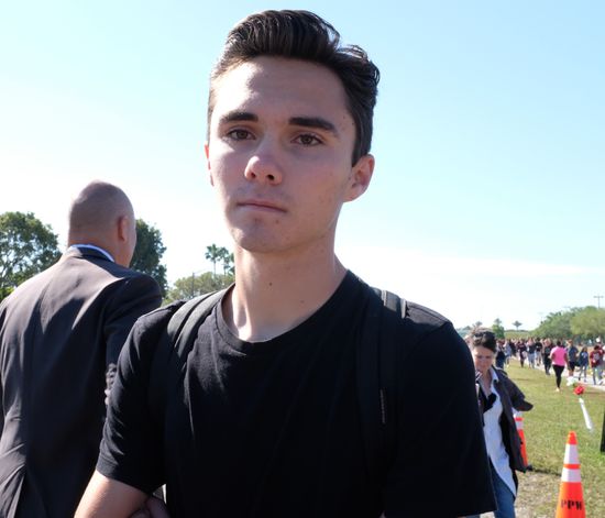 Student Activist David Hogg Walks Outside Editorial Stock Photo - Stock ...