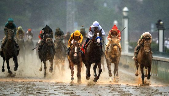 Jockey Mike Smith Aboard Justify C Editorial Stock Photo - Stock Image ...
