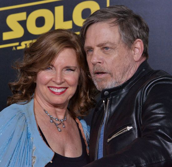 Cast Member Mark Hamill His Wife Editorial Stock Photo - Stock Image ...