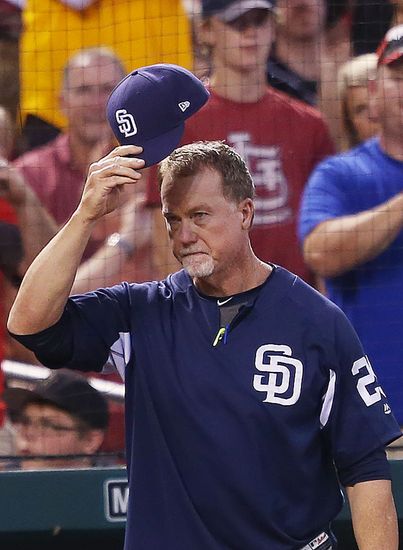 San Diego Padres Bench Coach Mark Editorial Stock Photo - Stock Image ...